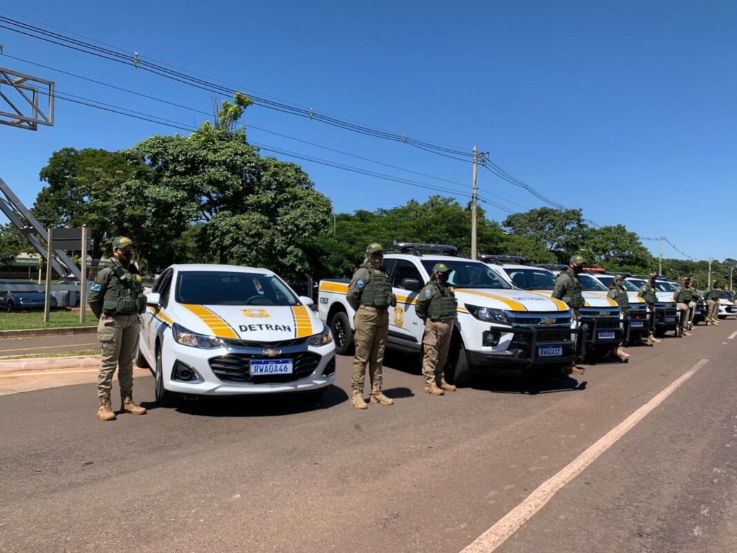 Detran recebe 9 viaturas para intensificar ações da Lei Seca em todo Estado