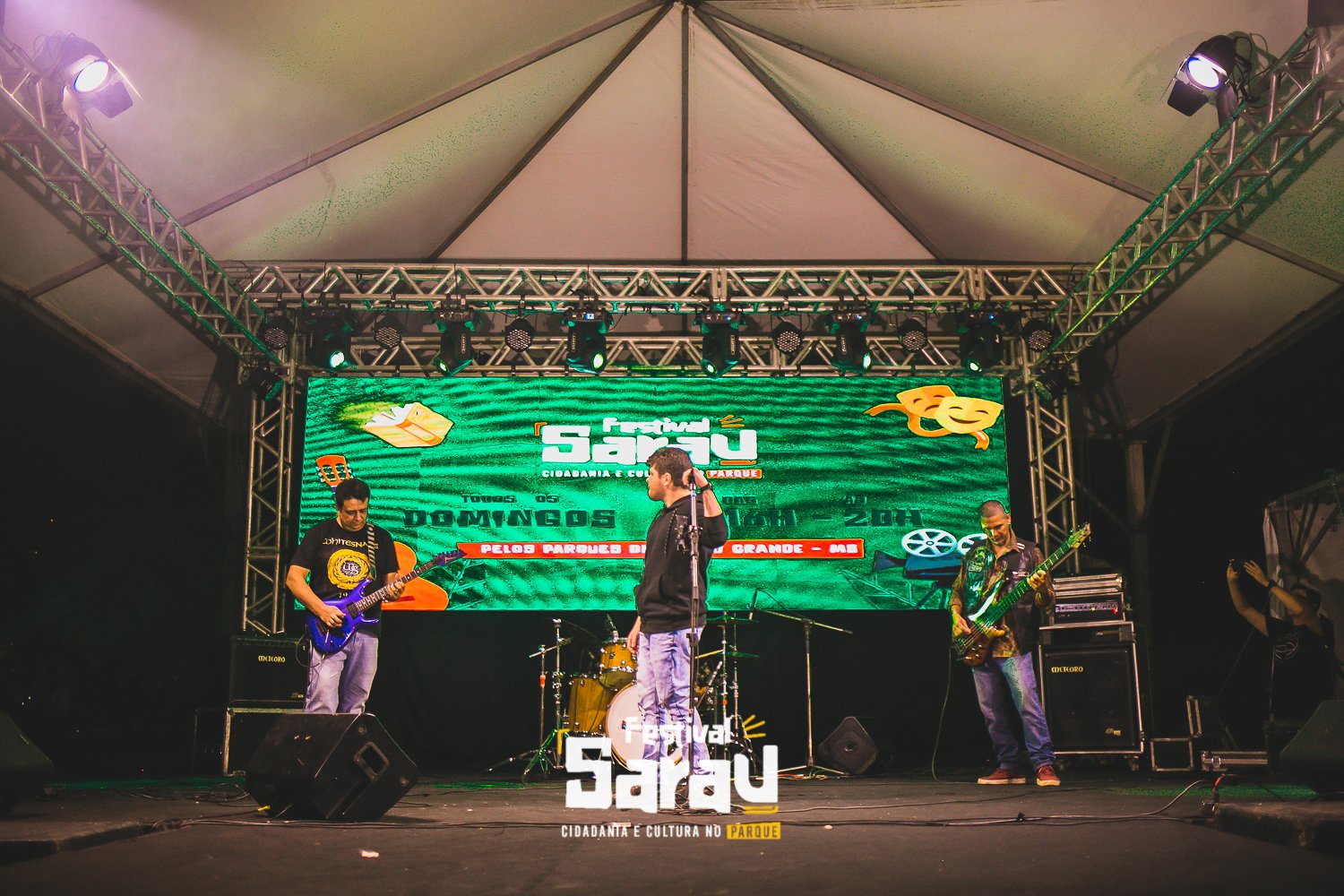 Primeiro mês do Sarau no Parque faz sucesso e atrai milhares de pessoas