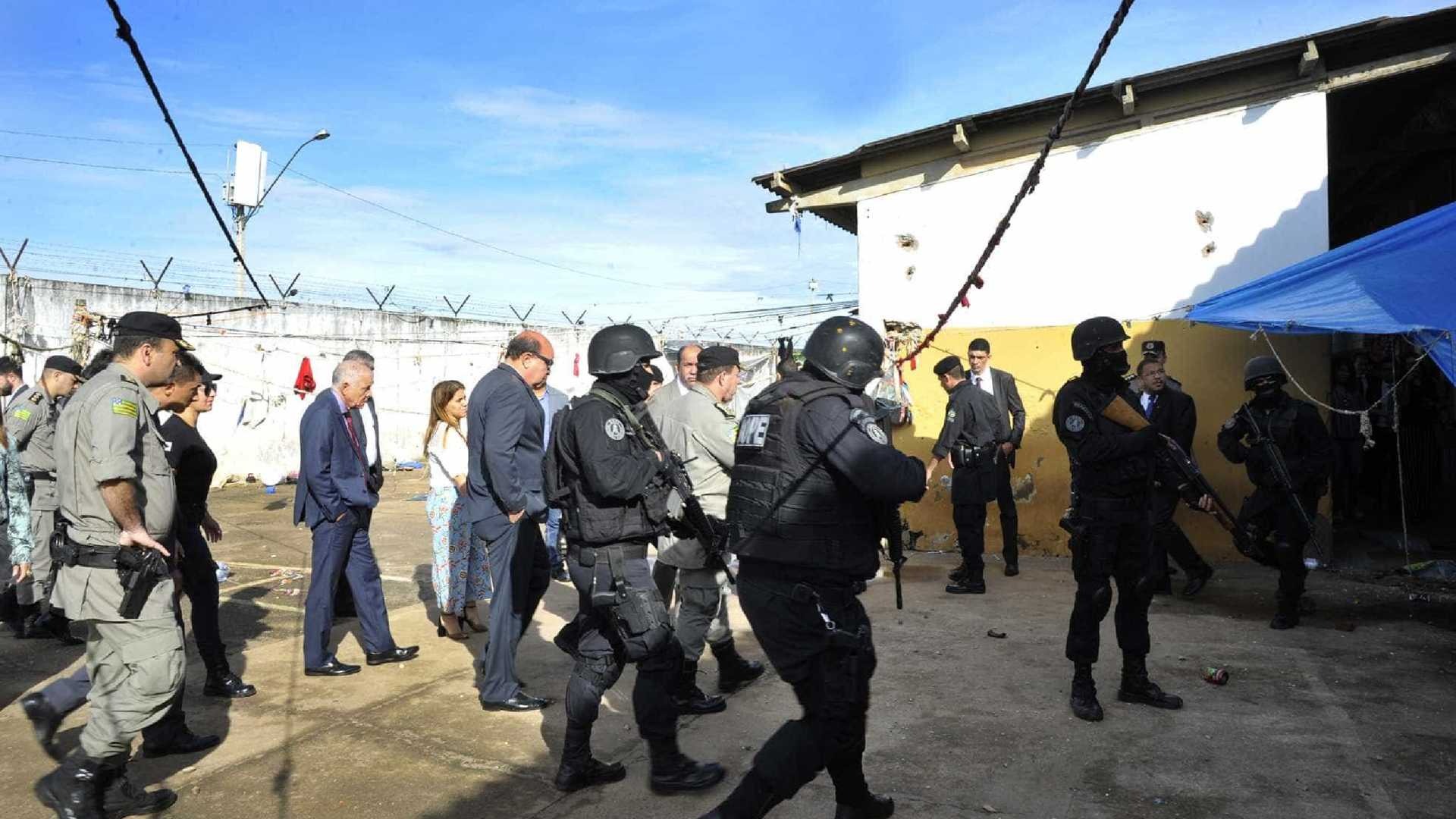 Guerra entre Comando Vermelho e PCC motivou rebelião em Goiás